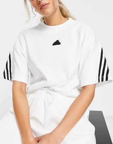 adidas Sportswear future icons 3 stripes t-shirt in white | IB8517 ...
