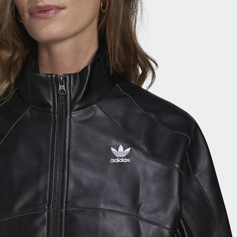 adidas Faux Leather Jacket | II6103 | FOOTY.COM
