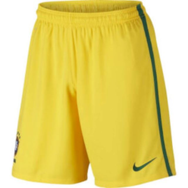 Nike Brazil Mens Home Shorts 2016 | 724587-493 | FOOTY.COM