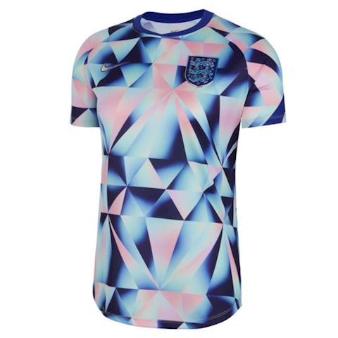 England Women's Nike Pre-Match Football Top - Blue | CW7756-471 | FOOTY.COM