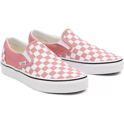 VANS Checkerboard Classic Slip-on Shoes ((checkerboard) Rosette/true ...
