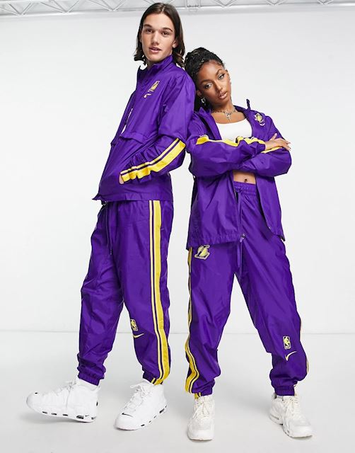 Nike Basketball NBA LA Lakers unisex full tracksuit in purple | DN4703 ...