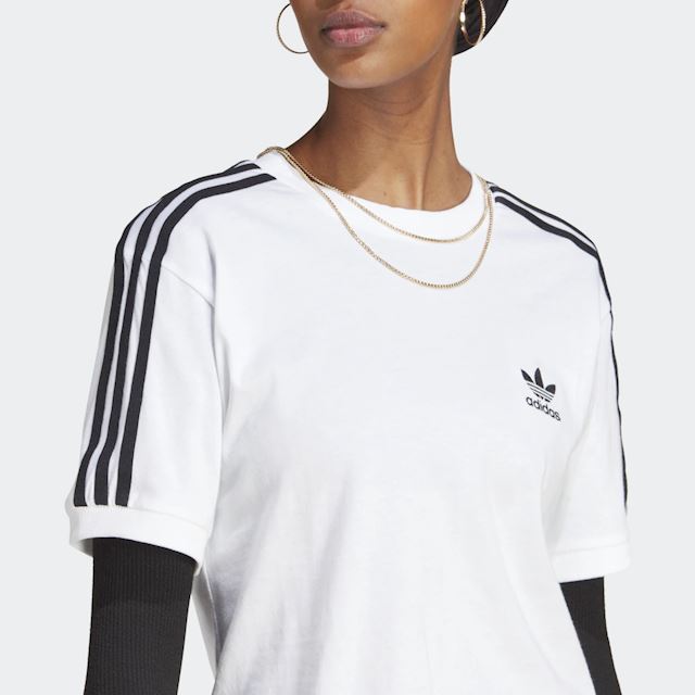 adidas Adicolor Classics 3-Stripes T-Shirt | IB7410 | FOOTY.COM