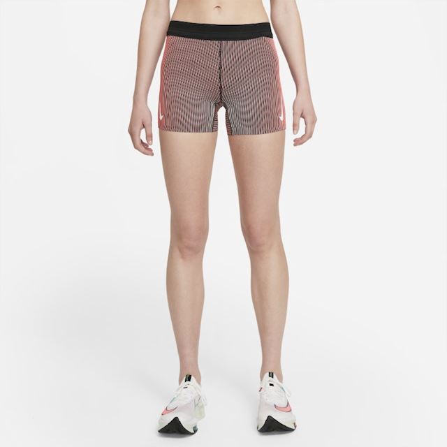 Nike Aeroswift Womens Tight Running Shorts Orange Cj2367 864