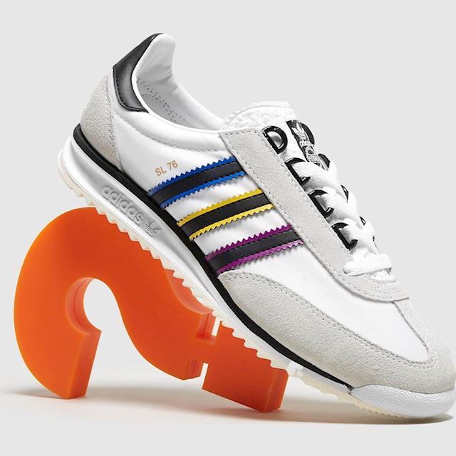 adidas Originals SL 76 - size? Exclusive, White/Black | FW7160 | FOOTY.COM