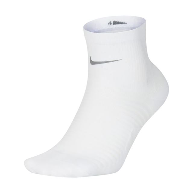 Nike Spark Lightweight Ankle Running Socks - White | SK0049-100 | FOOTY.COM