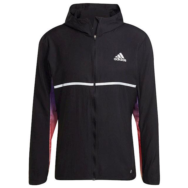 adidas Own the Run Colorblock Jacket | H61159 | FOOTY.COM