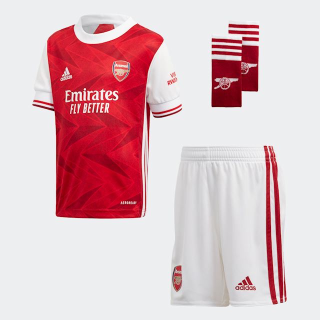 adidas Arsenal Kids SS Home Mini Kit 2020/21 | FH7794 | FOOTY.COM
