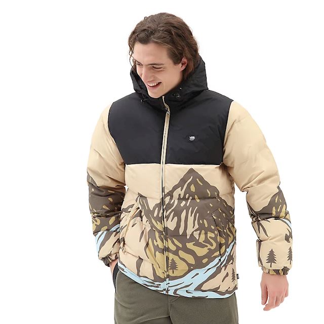 VANS Mt. Vans Mte-1 Puffer Jacket (taos Taupe) Men Beige | VN0A7S8JYUU ...