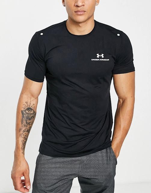 Under Armour Men's UA RUSH Energy Short Sleeve | 1366138-001 | FOOTY.COM