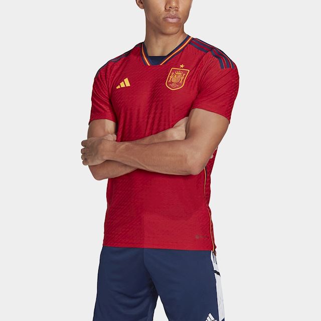 adidas Spain Mens SS Player Issue Home Shirt 2022 | HE2021 | FOOTY.COM