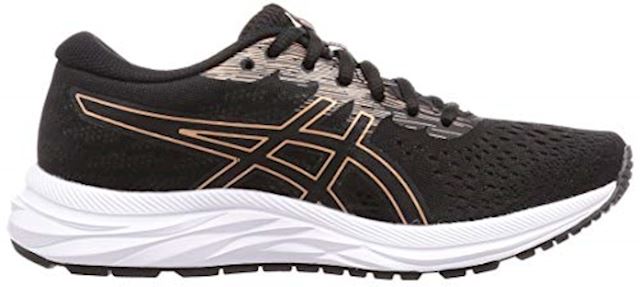 Asics Ascis Womens Gel Excite 7 Black Rose Gold 1012a562 001 Footy Com
