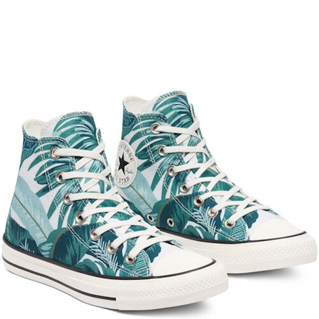 Converse Wild Florals Chuck Taylor All Star High Top | 171078C | FOOTY.COM