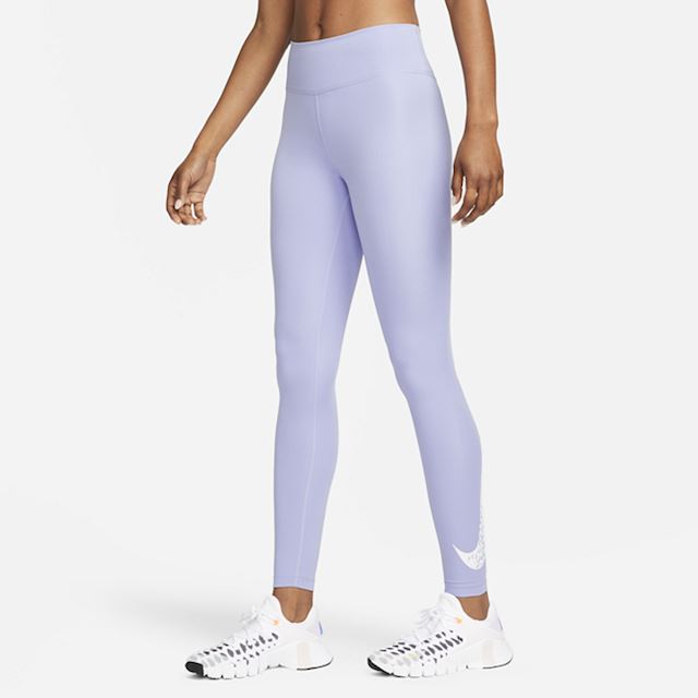 Nike Dri Fit Swoosh Run Womens Mid Rise 7 8 Length Running Leggings