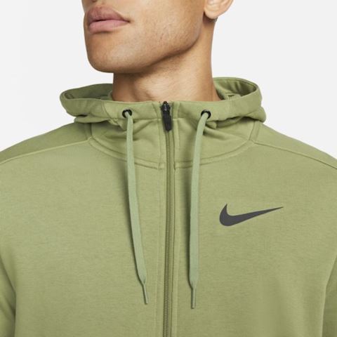 Nike Dri-FIT Men's Full-Zip Training Hoodie - Green | CZ6376-334 ...